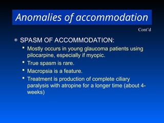 Clinical Overview of Anomalies of Accommodation: Diagnosis, Types, and ...