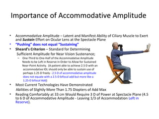 Accommodating IOLs | PPT