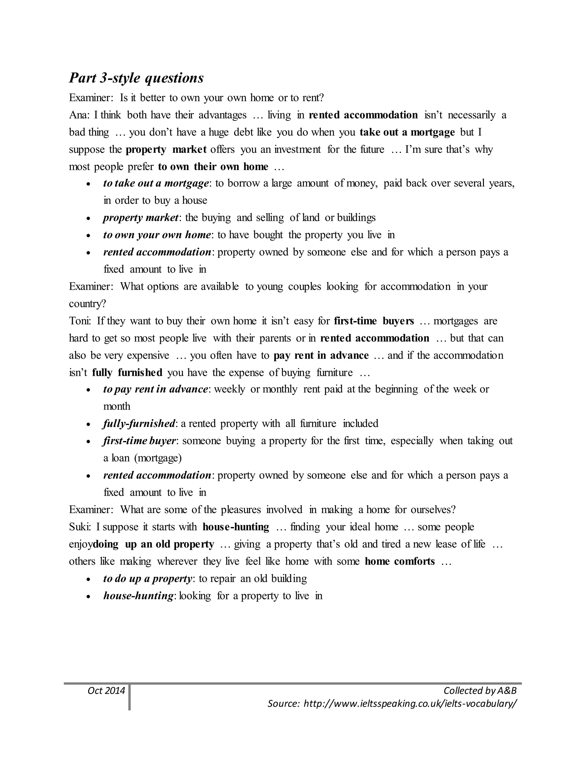 Accommodation | DOCX