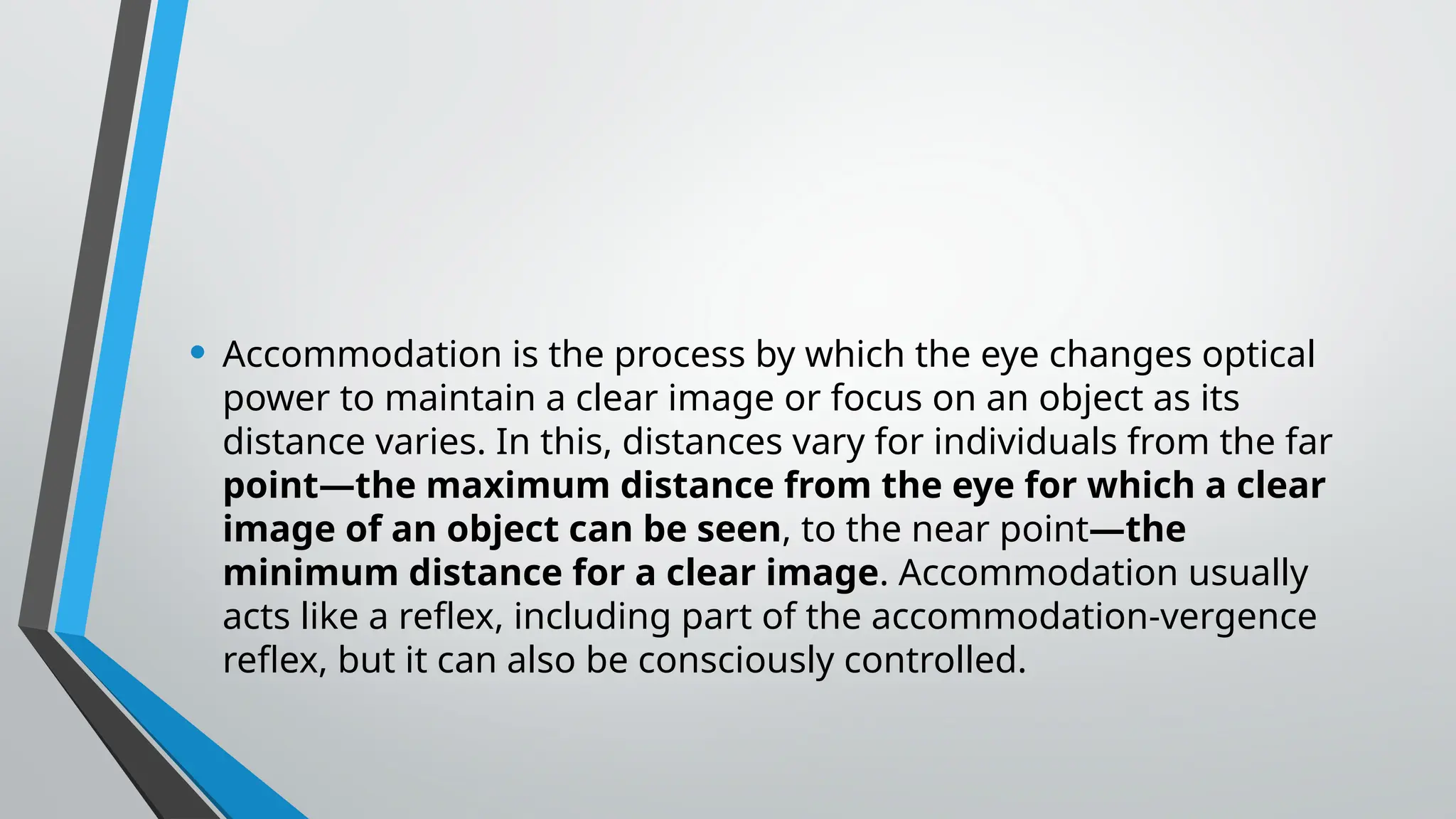 Accommodation power of the eye.......pptx