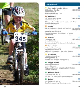 Mossel Bay Accommodation Brochure | PDF