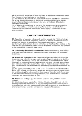 Accommodation Allocation Govt of Pakistan Rules.pdf