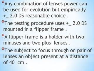 Accommodation/Accommodative facility | PPTX