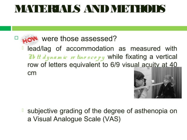 Accommodation insufficiency treatment | PPT | Eye and Vision Conditions ...