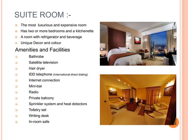 THE ROOM LAYOUT OF SUITE ROOM AND PRESIDENTIAL SUITE ROOM... A.O. | PPTX