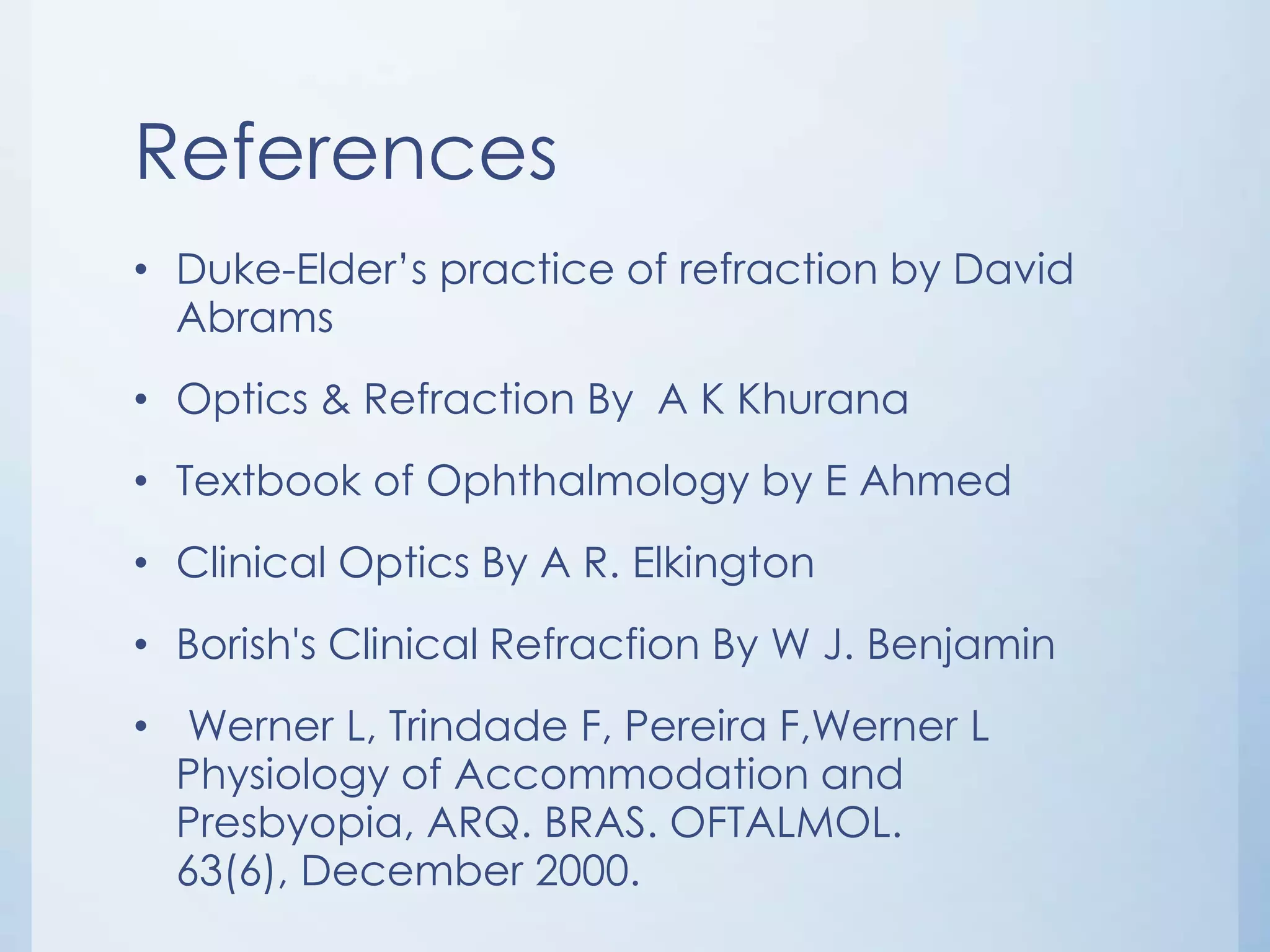 Accommodation of eye | PPTX