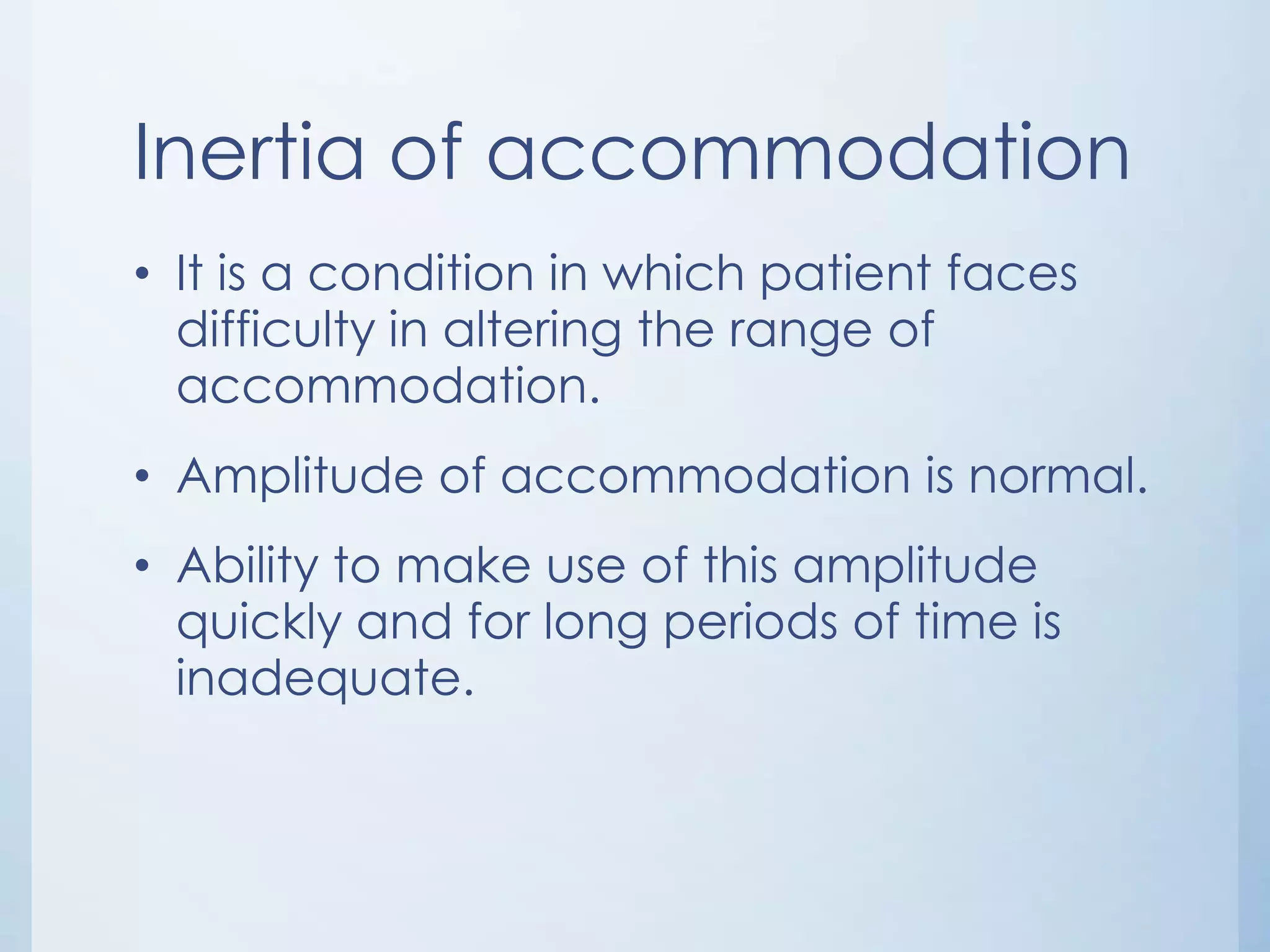 Accommodation of eye | PPTX