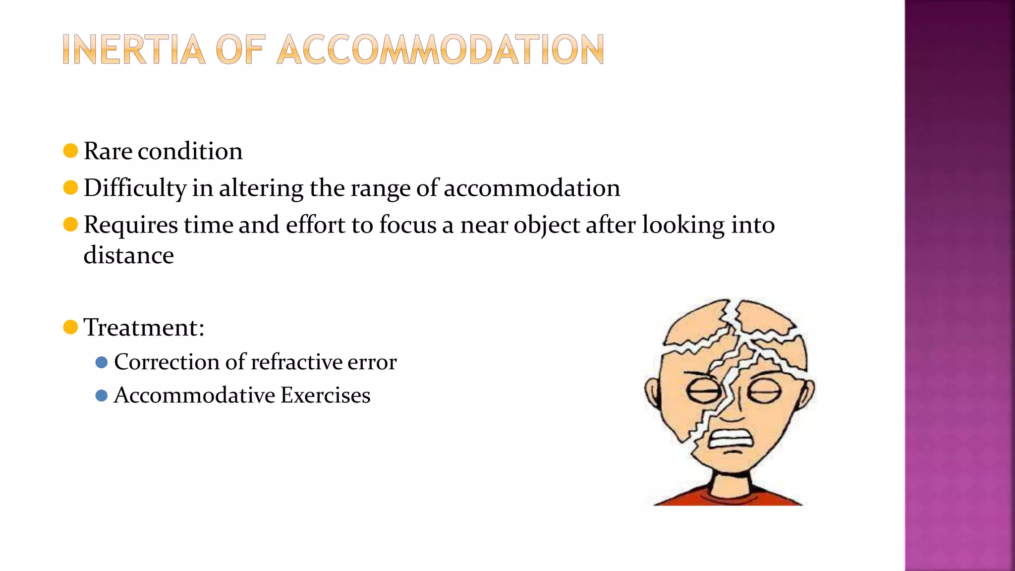 Accommodation reflex opthamalogy mbbs pptx slides | PPTX