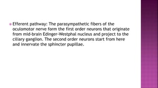 Accommodation reflex opthamalogy mbbs pptx slides | PPTX