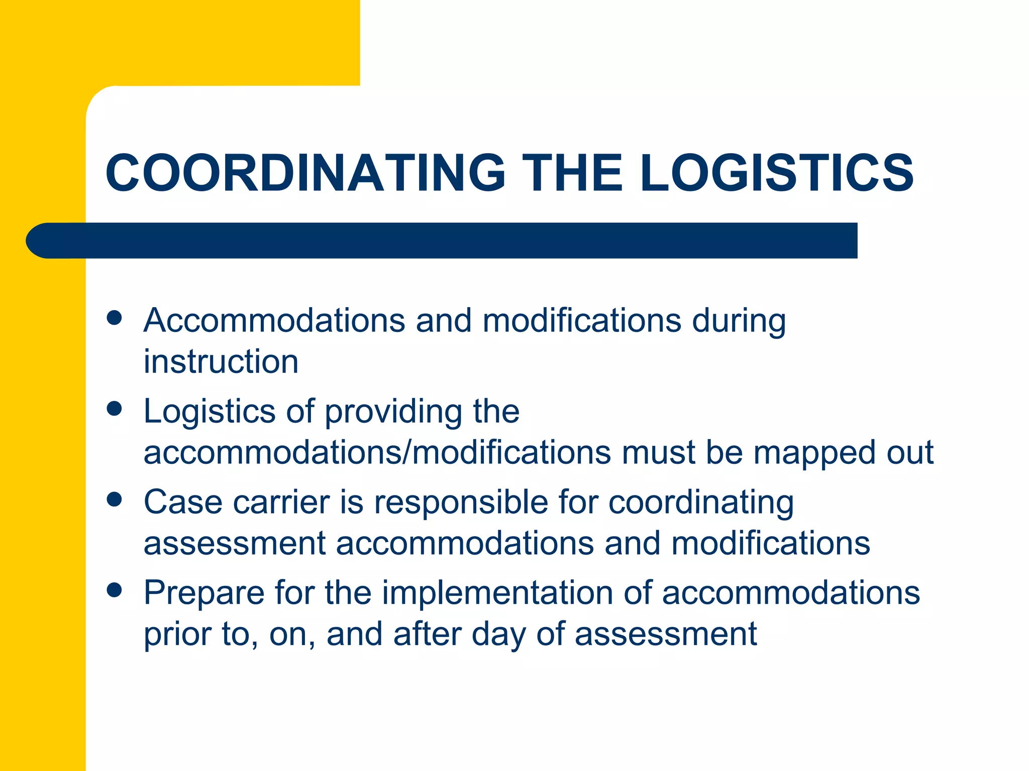 Accommodations vs. modifications | PPT