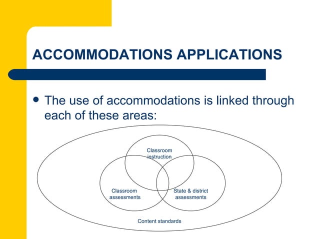 Accommodations vs. modifications | PPT