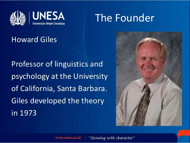 Accommodation Theory