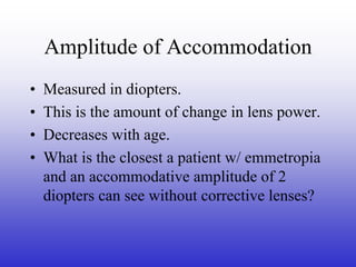 Accommodation turner | PDF