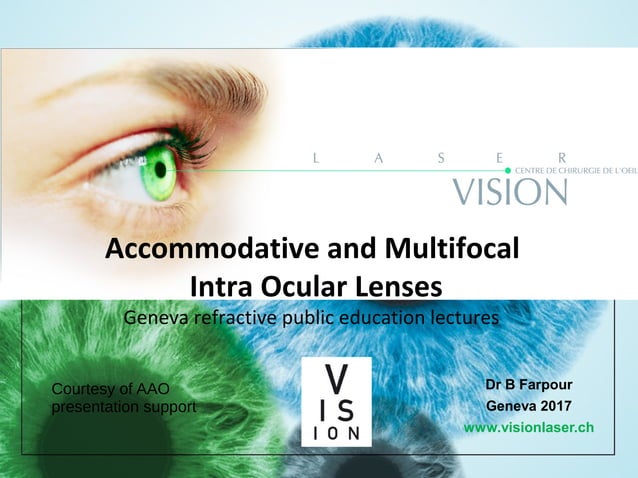 Accommodative and multifocal intraocular lenses | ODP | Eye and Vision ...