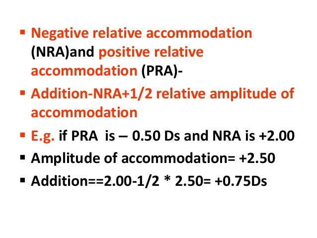 Accommodative anomalies (Full)