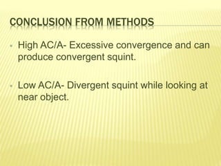 Accommodative convergence | PPT