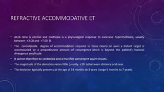 Accommodative ET | PPTX