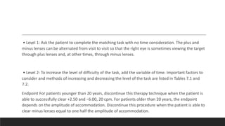 ACCOMMODATIVE VISION THERAPY Jasmin modi | PPTX
