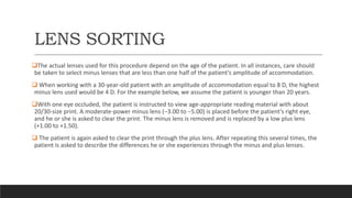 ACCOMMODATIVE VISION THERAPY Jasmin modi | PPTX