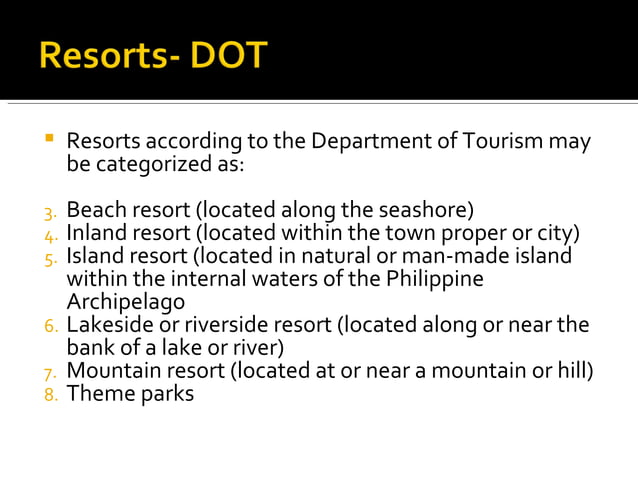 Accomodation Ppt Hotels And Motels Travel Type