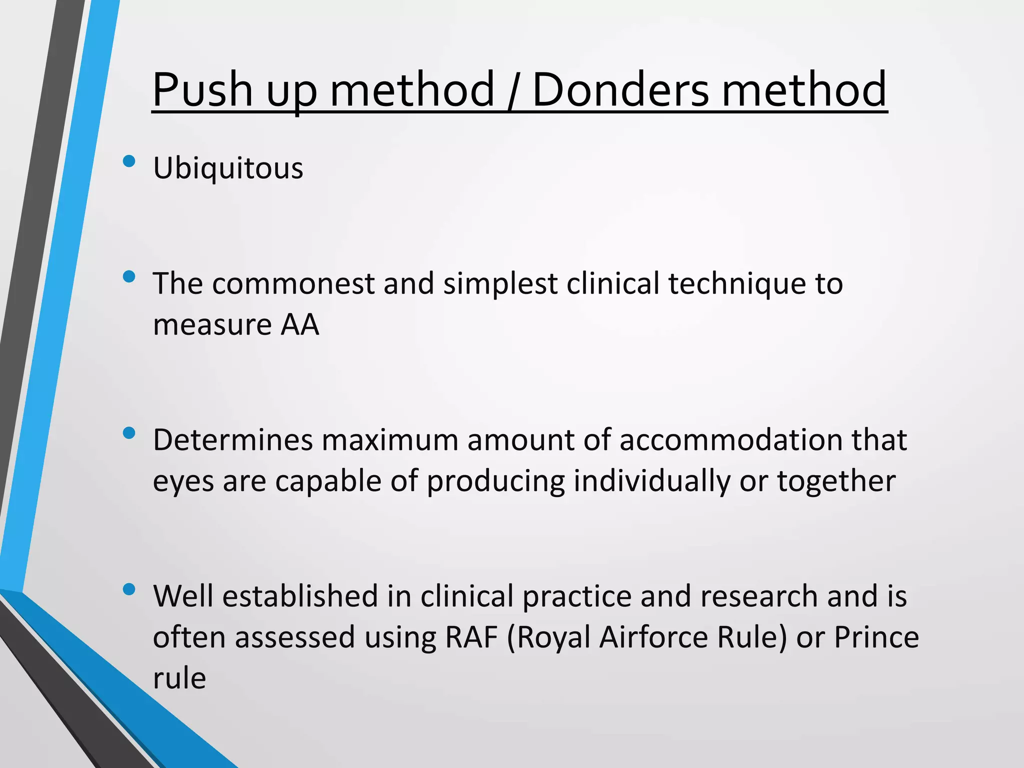 Accommodation: Theories and Mechanism | PPTX