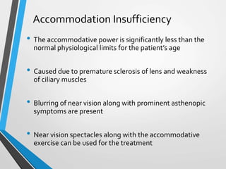 Accommodation: Theories and Mechanism | PPTX