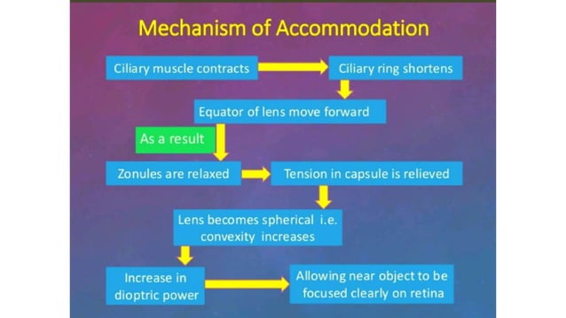 Accomodation and its anomalies | PPT
