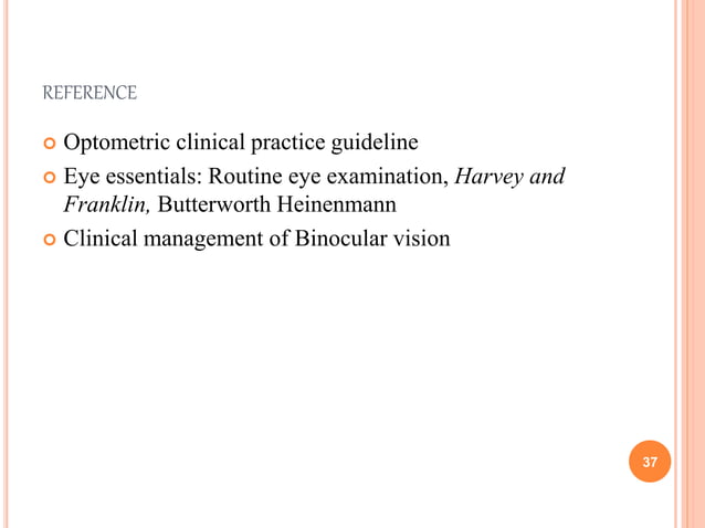 Accomodative anomalies | PPTX | Eye and Vision Conditions | Diseases ...