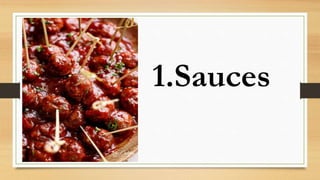 Accompaniments of appetizers | PPTX