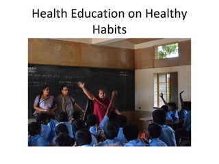 Accomplish India School Health Programme Thanisandra | PPT | Children ...