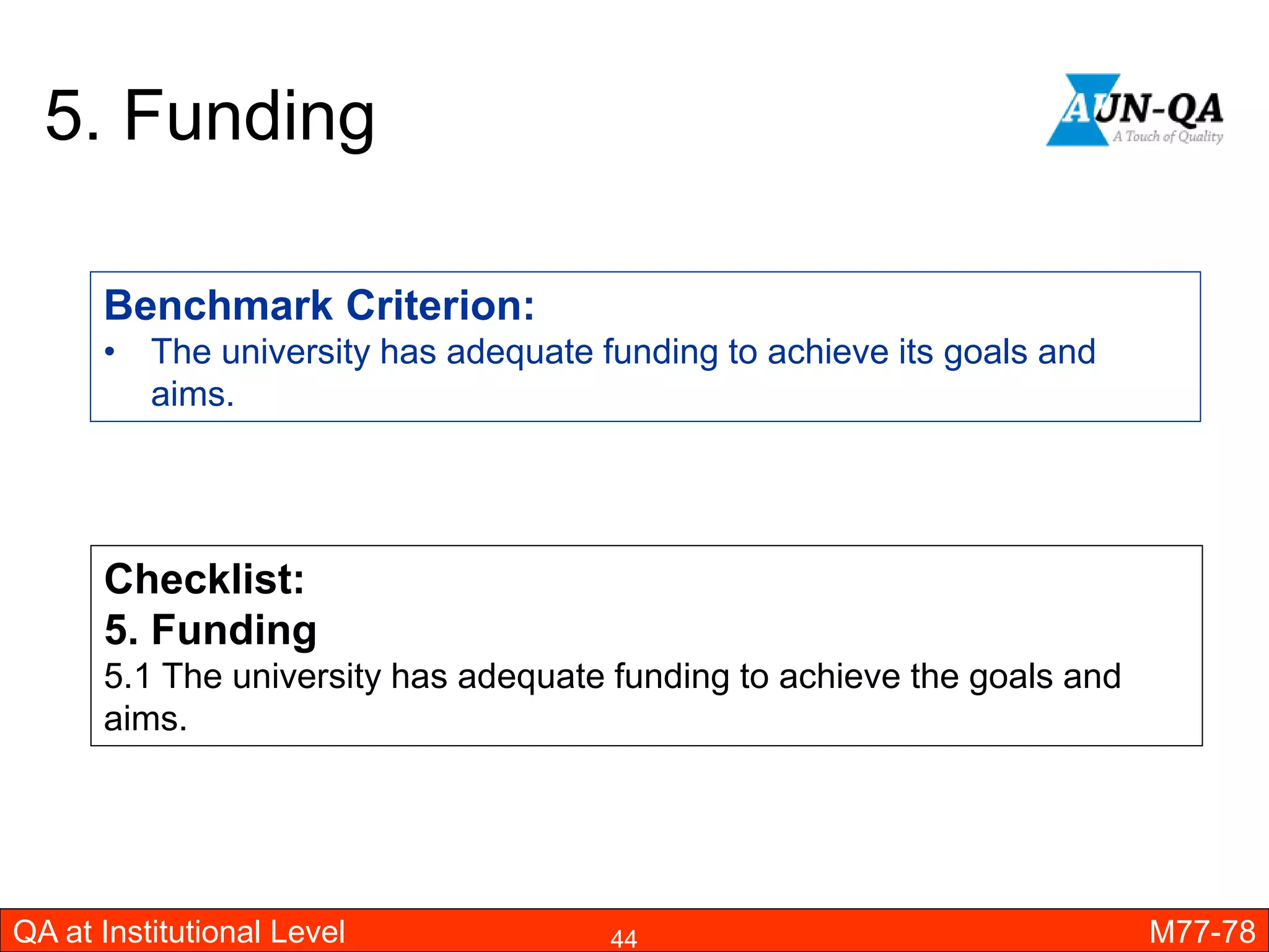 Guideline AUN QA | PPTX