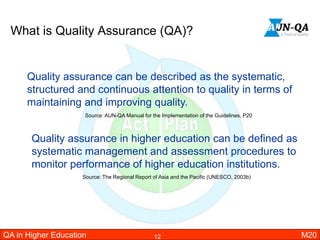 Guideline AUN QA | PPTX
