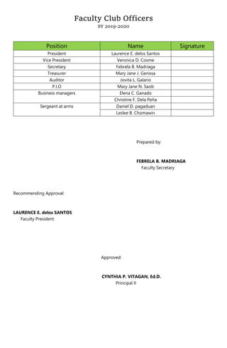 ACCOMPLISHMENT REPORT - FACULTY CLUB.docx