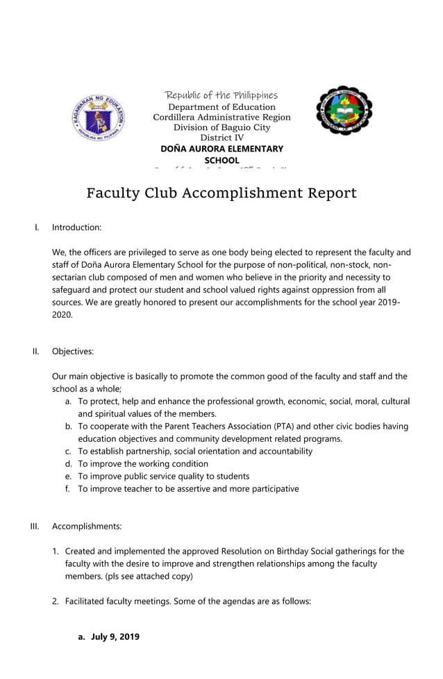 ACCOMPLISHMENT REPORT - FACULTY CLUB.docx
