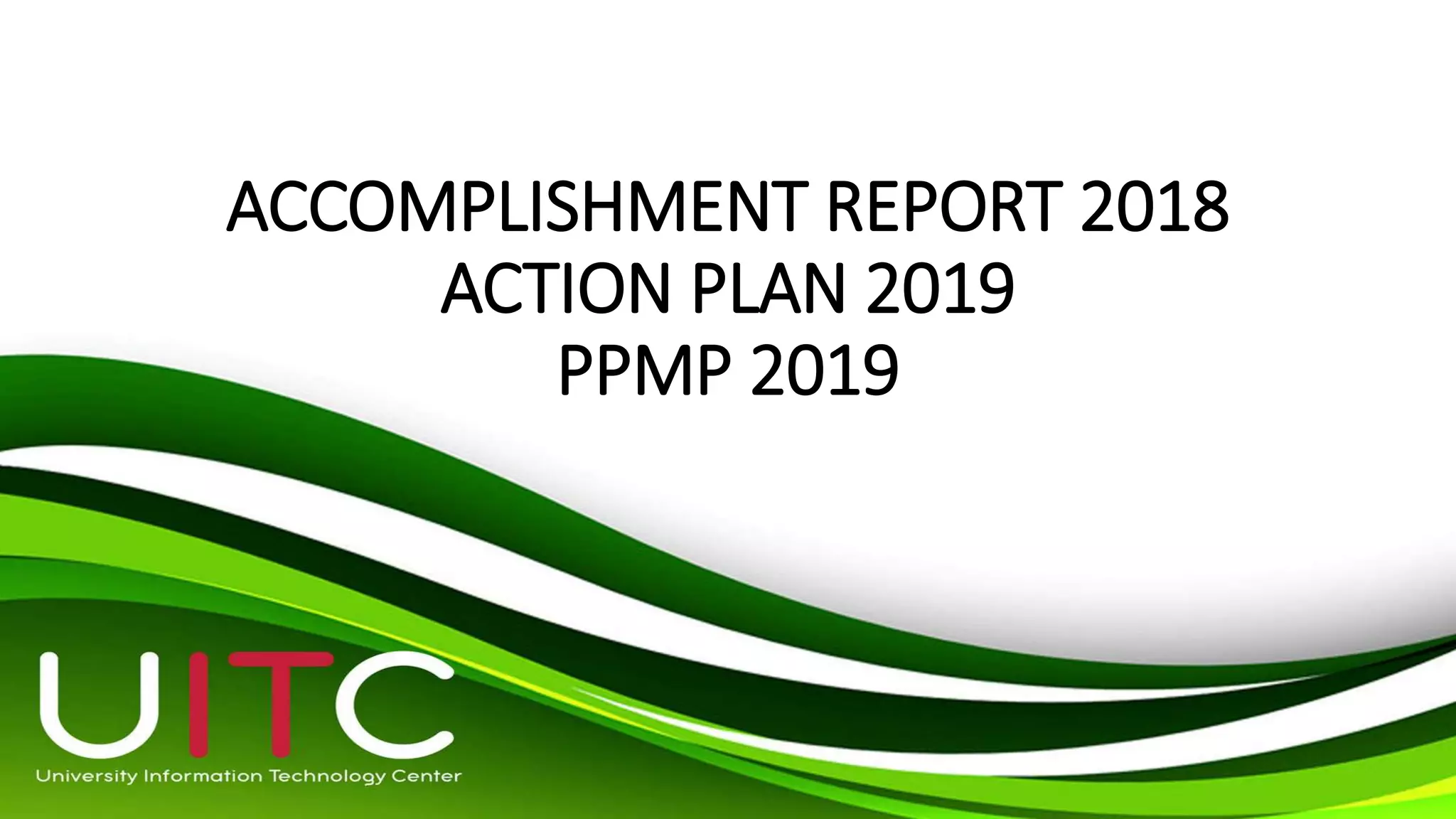 Accomplishment report | PPT