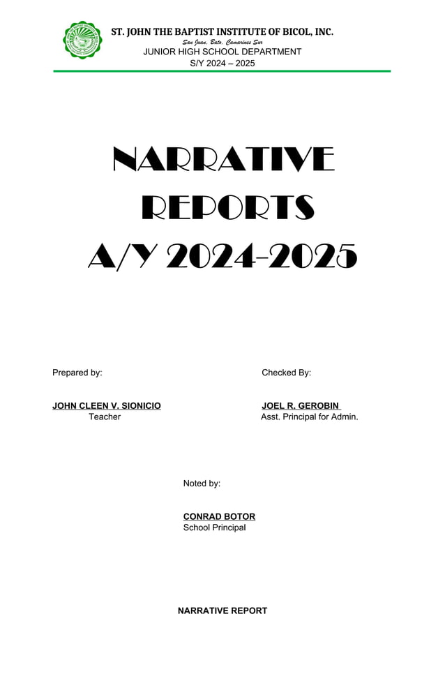 Accomplishment Report 2024 2025syvf Docx