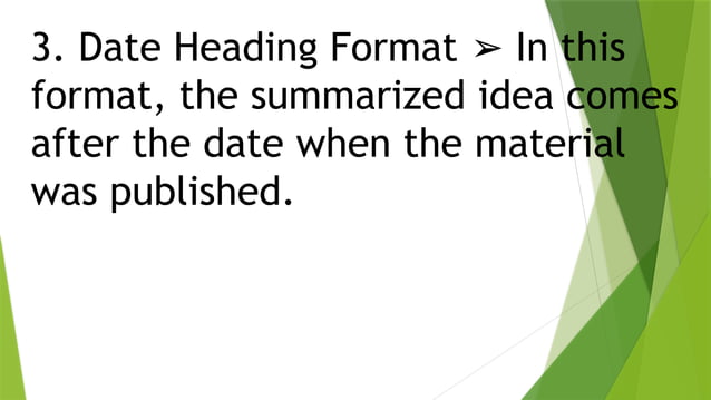 BEST PRACTICES IN SUMMARIZING ACADEMIC TEXTS | PPTX