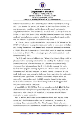 Accomplishment Report_Numeracy Program.docx