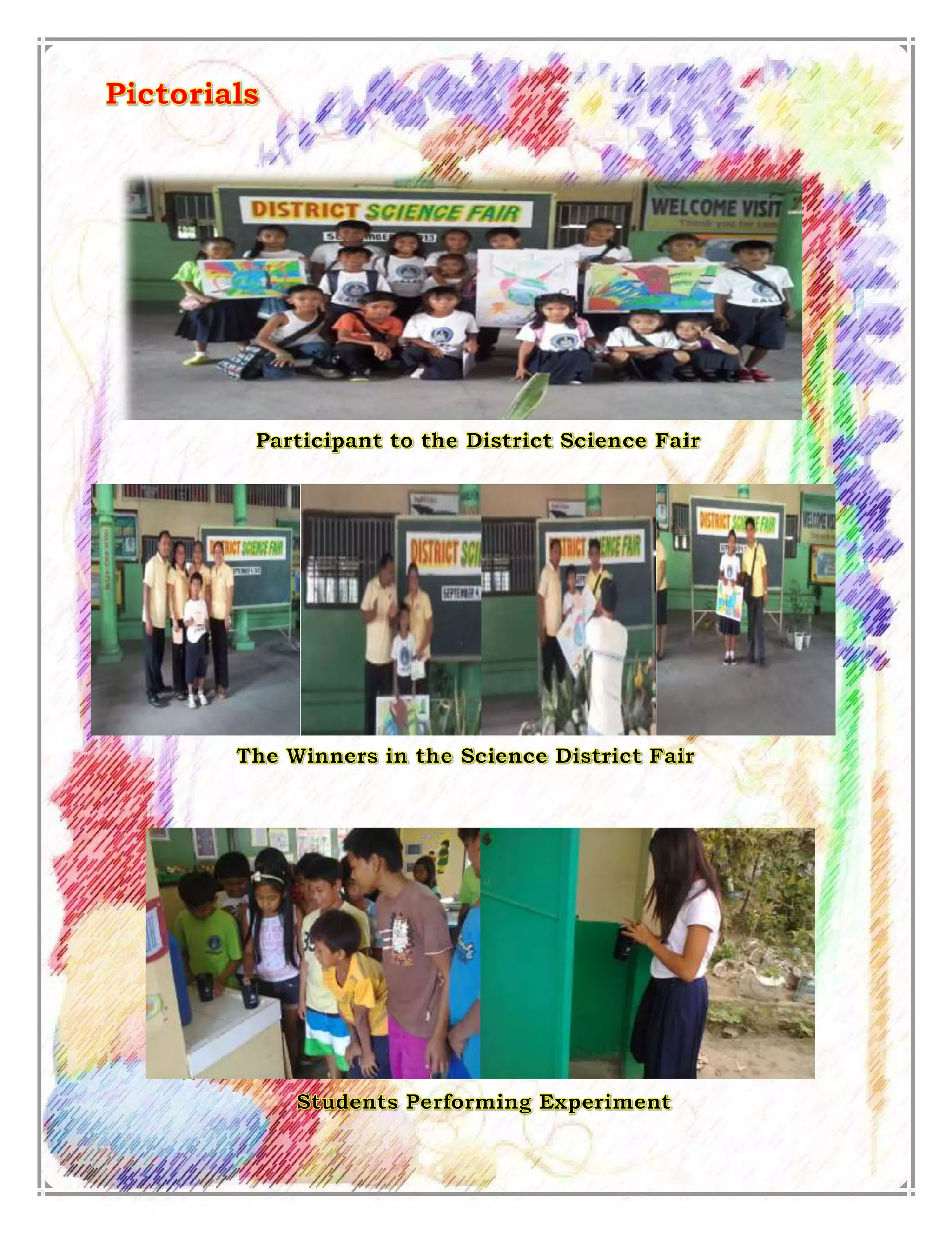 Accomplishment reports in science | DOCX