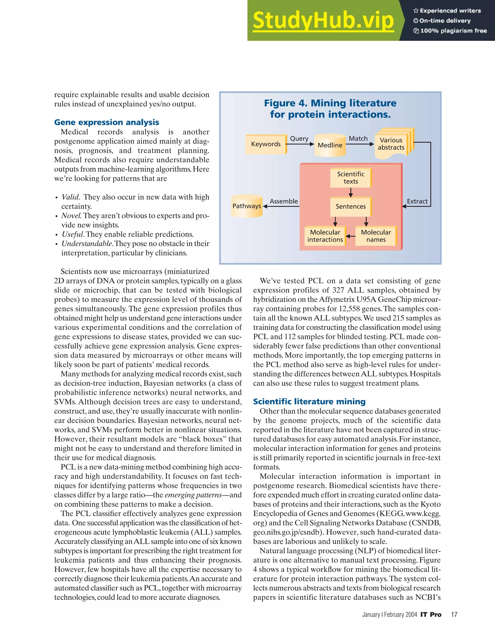 Accomplishments And Challenges In Bioinformatics | PDF