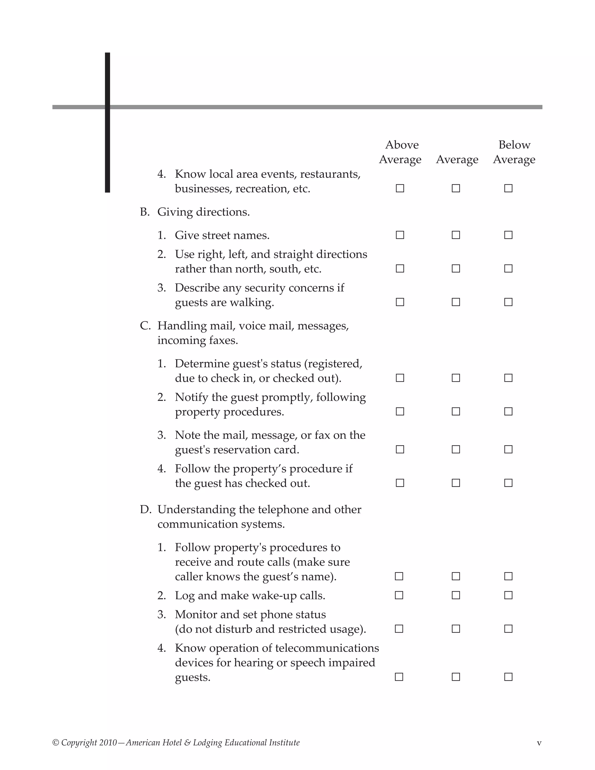 Front Office Training Manual | PDF