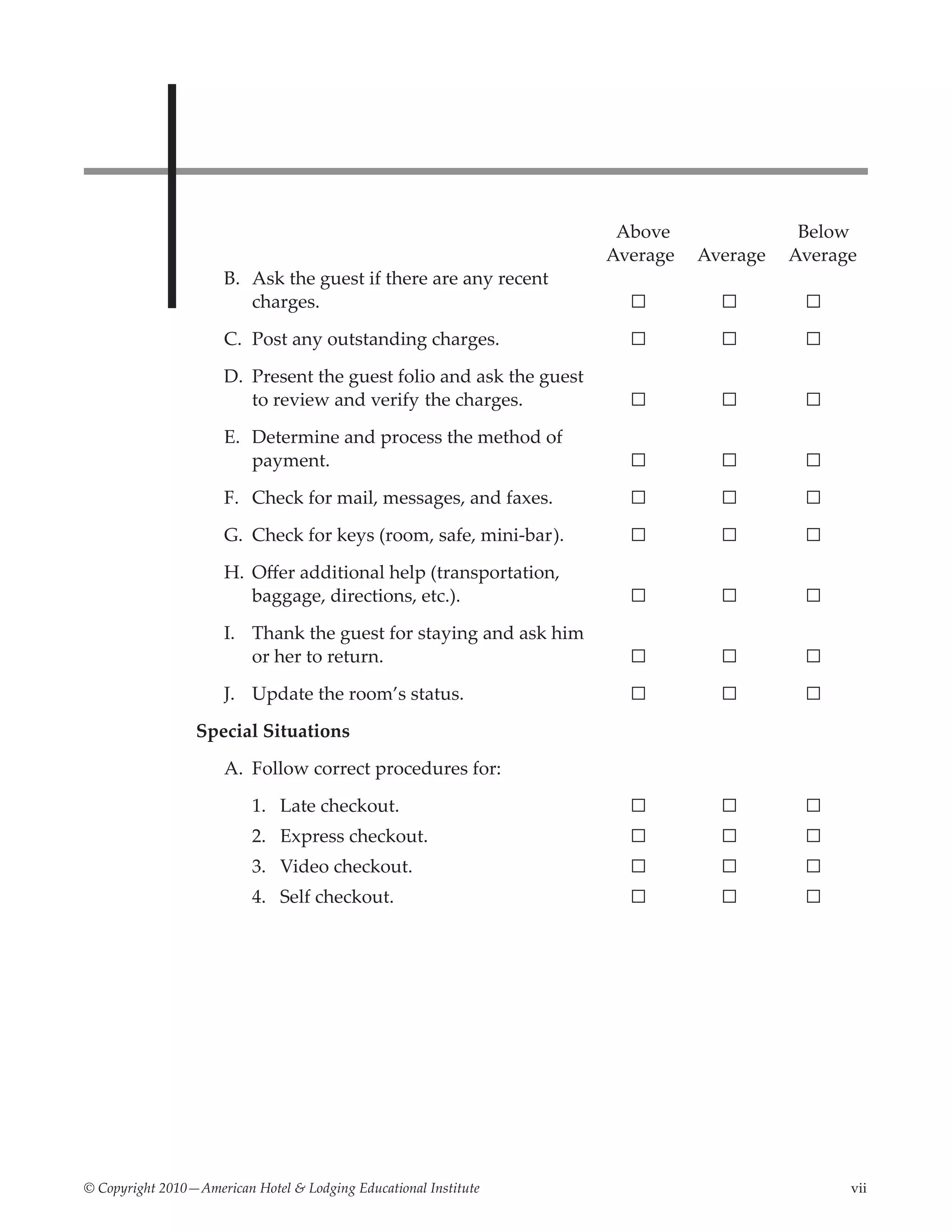Front Office Training Manual | PDF