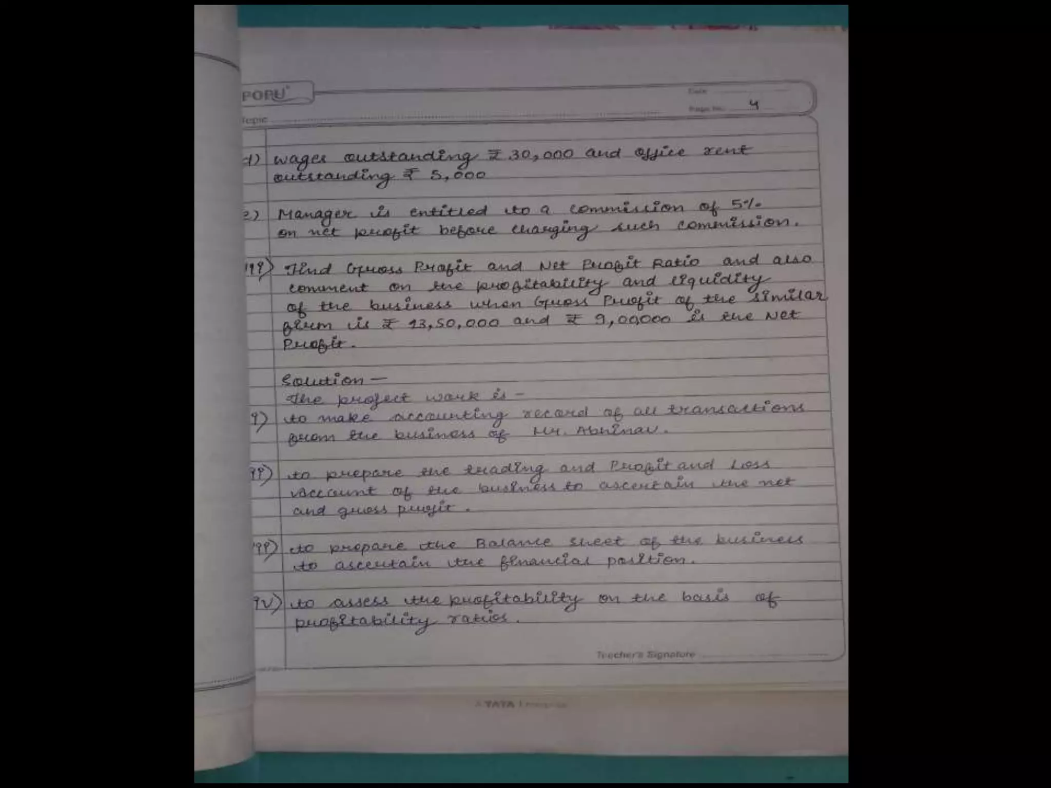 Solved CBSE Class 12 Accountancy project| Accountancy Project | Session ...