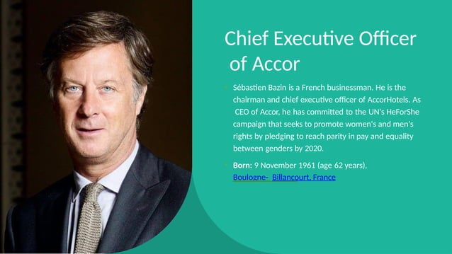 Accor - brand history, portfolio loyalty programs | PPTX | Hotels and ...