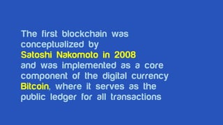 Accord advisory- Blockchian Basics | PPT