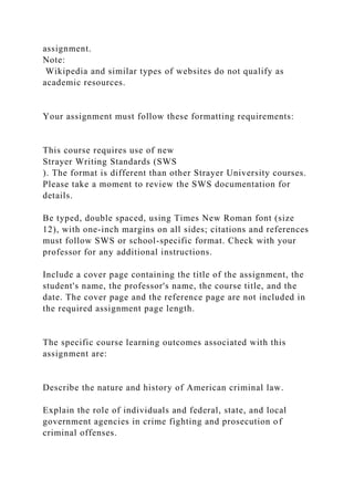 According to the text, crime has been part of the human condition si.docx