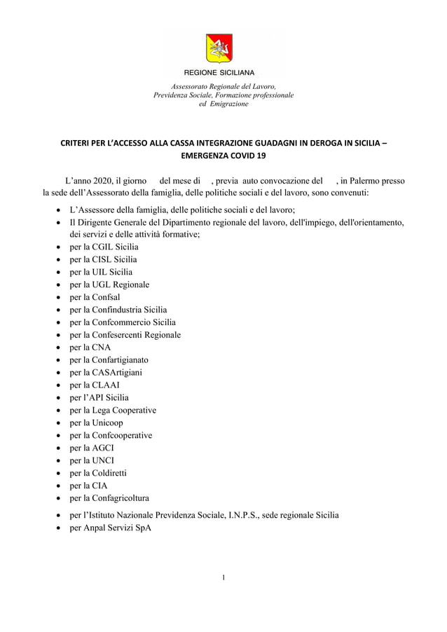 Accordo linee guida cigd covid 19 | PDF