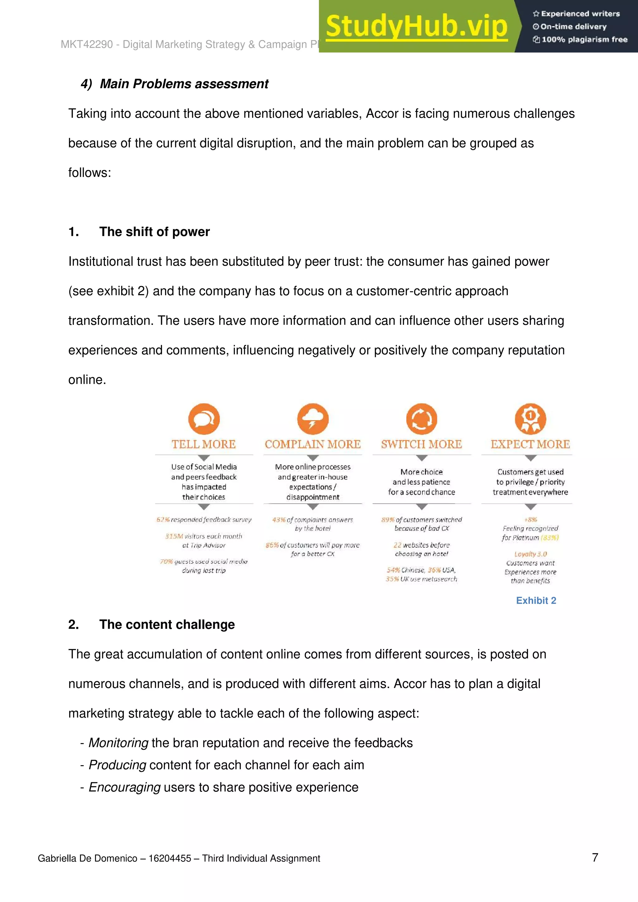 Accor Hotel Case Study | PDF