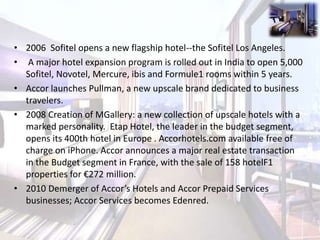 Accor hotels | PPTX