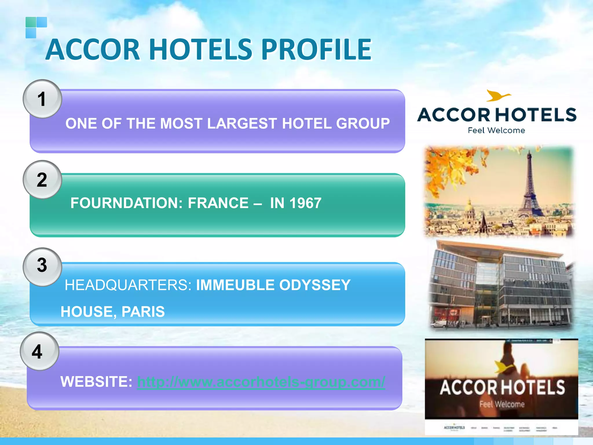 ACCOR HOTELS - FELL WELCOME | PPT
